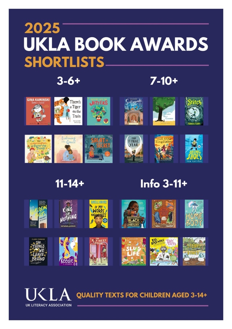 Shortlists Announced for the 2025 UKLA Book Awards – Books For Keeps